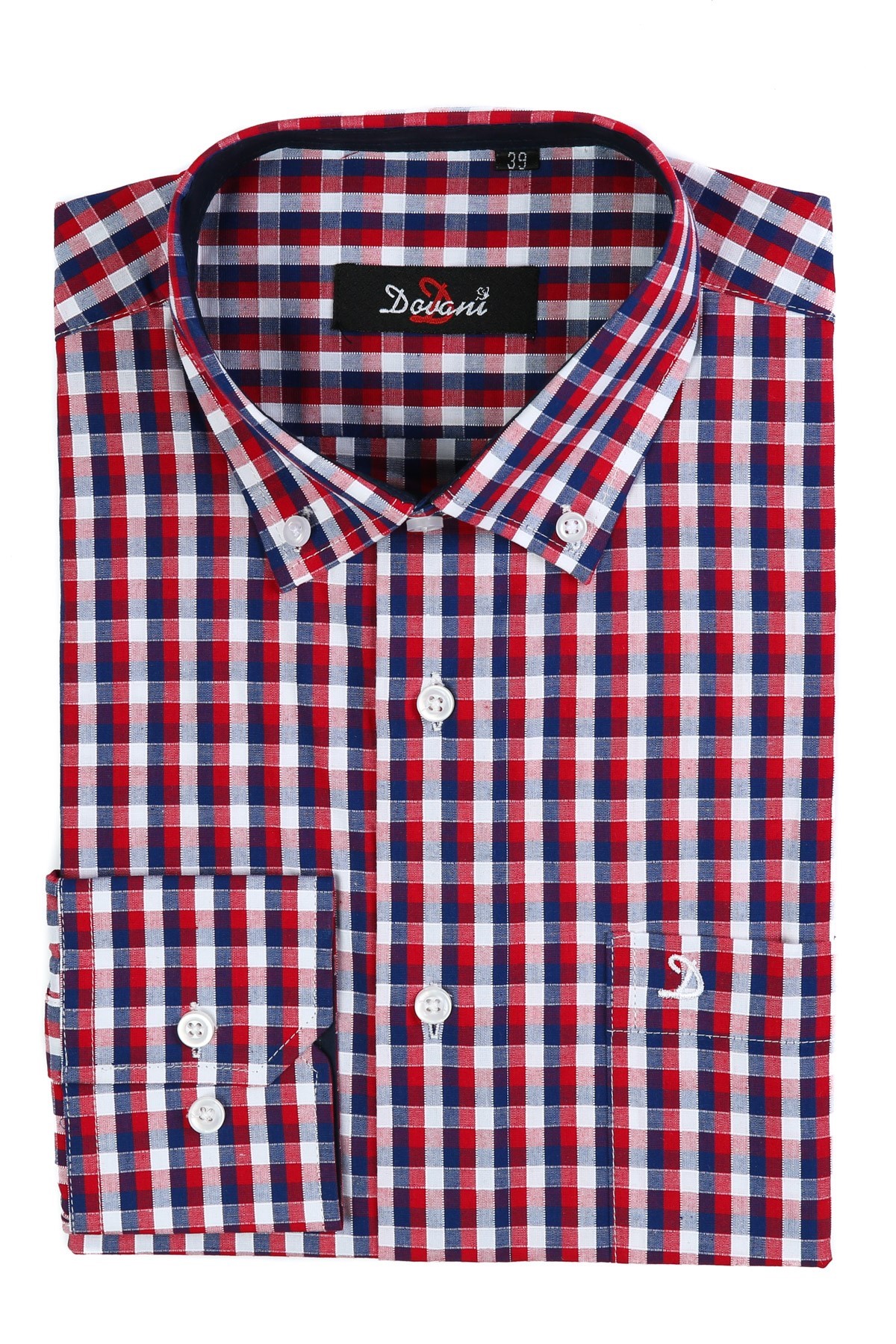 Camasa clasica barbati in carouri A05 - DOVANI.ro