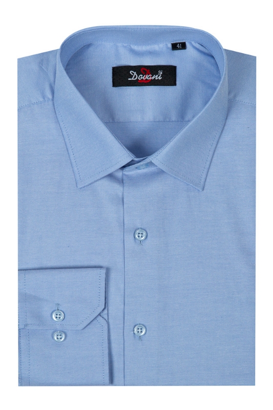 Camasa clasica albastra 005-0576 - DOVANI.ro